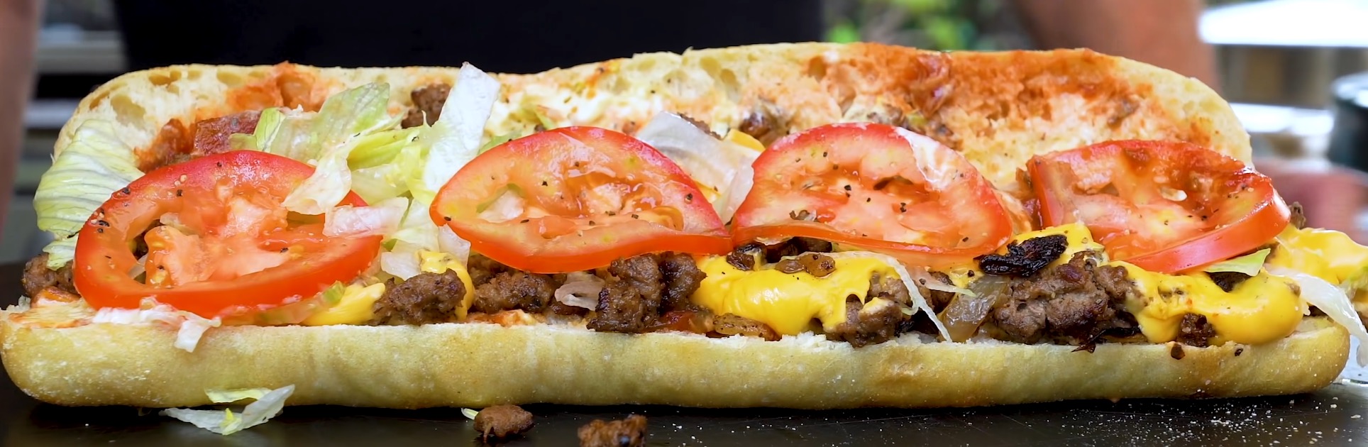 Chopped Cheese (Steak) Sandwich Recipe from Sam The Cooking Guy