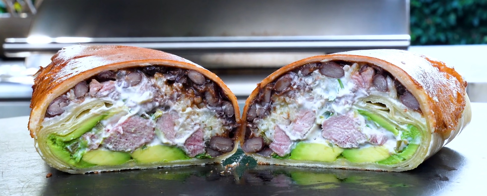 Filet Mignon Burrito Recipe from Sam The Cooking Guy