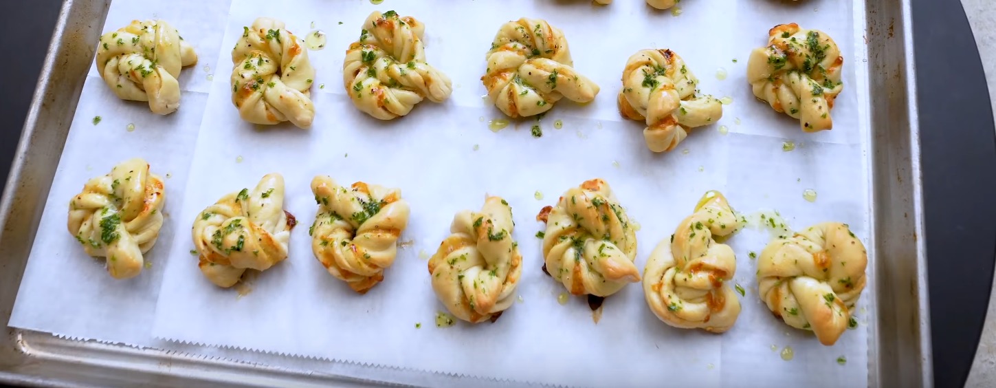 Garlic Knots Recipe from Sam The Cooking Guy