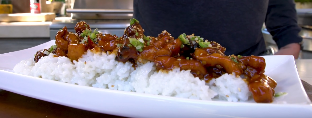 Homemade General Tso's Chicken Recipe from Sam The Cooking Guy