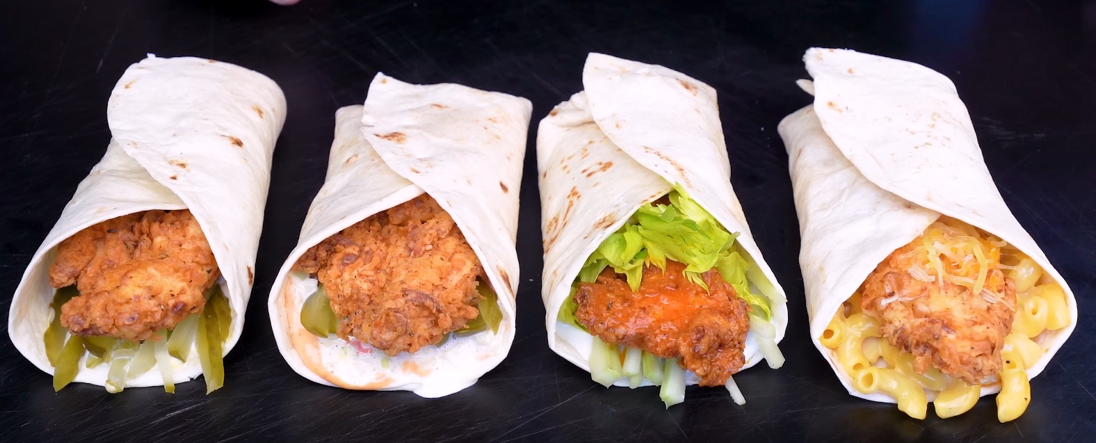 Homemade KFC Chicken Wrap Recipe from Sam The Cooking Guy Homemade KFC Chicken Wrap Recipe from Sam The Cooking Guy
