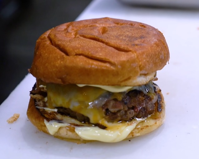 Kevin Bacon Burger Recipe from Sam The Cooking Guy