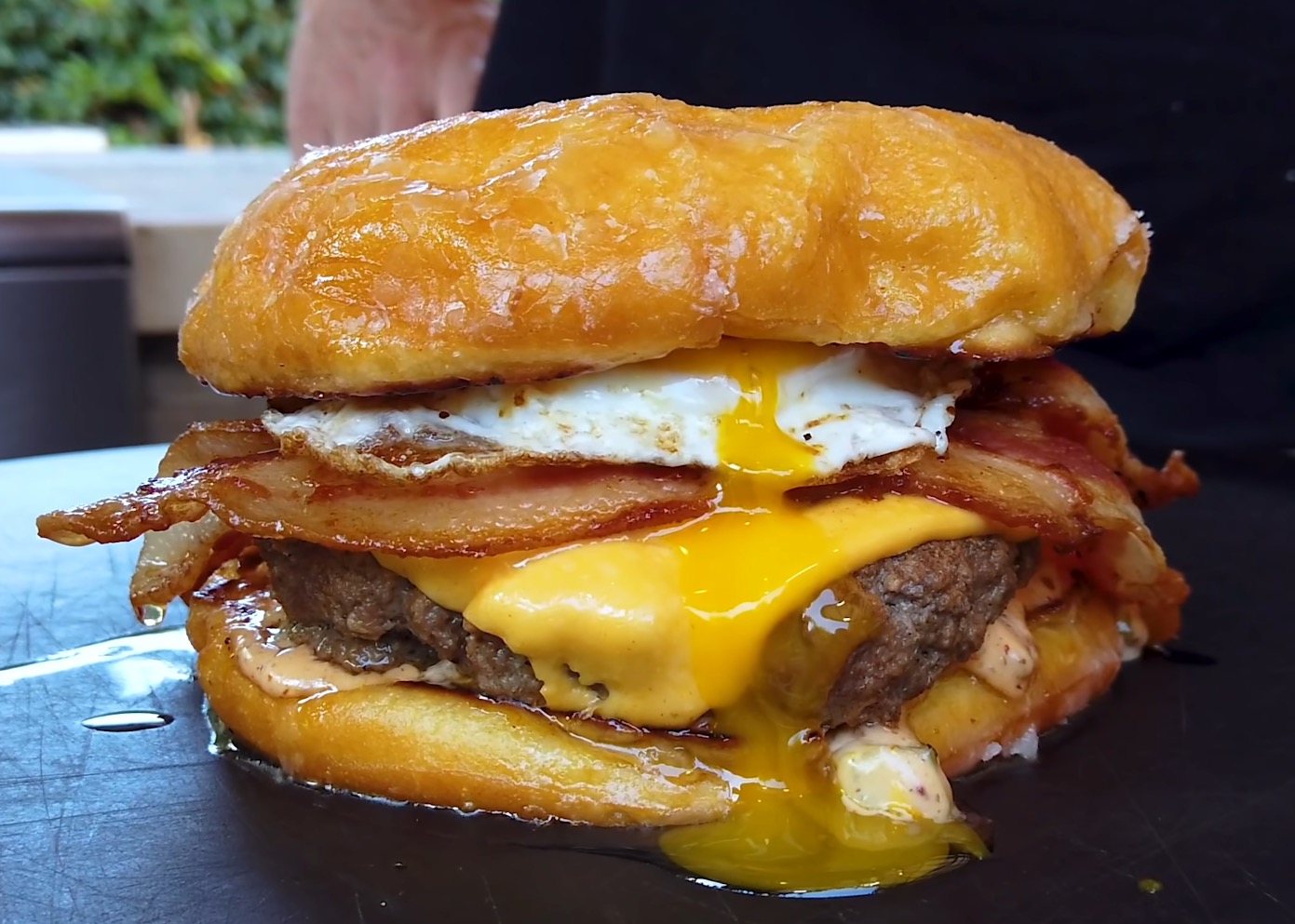 Luther Burger Recipe from Sam The Cooking Guy