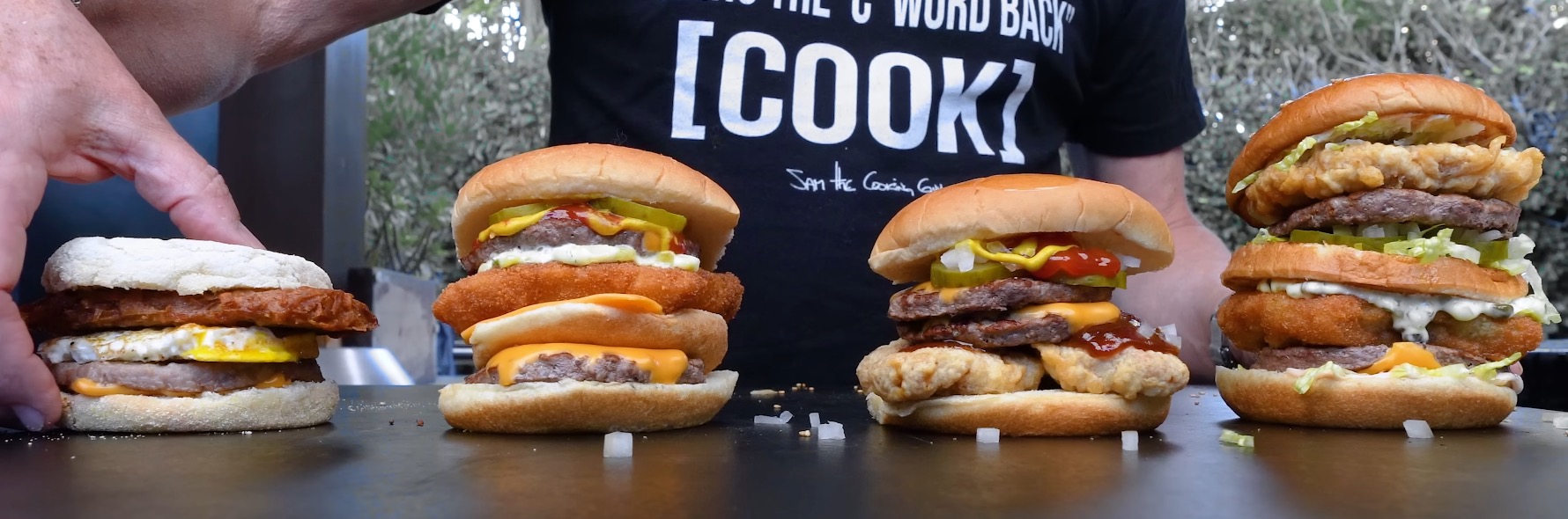 Homemade McDonald's Menu Recipe from Sam The Cooking Guy