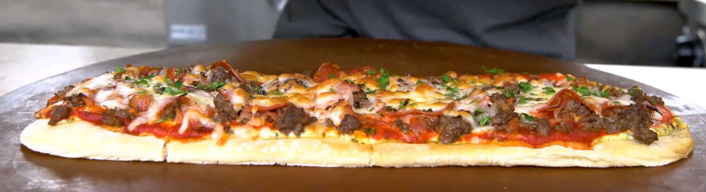 Meat Lover's Pizza Recipe from Sam The Cooking Guy