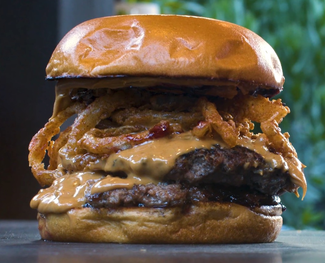 PB J Burger Recipe From Sam The Cooking Guy