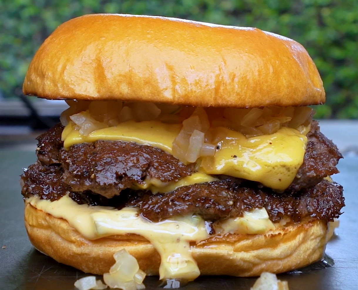 Samburgers' Not So Basic Burger Recipe from Sam The Cooking Guy