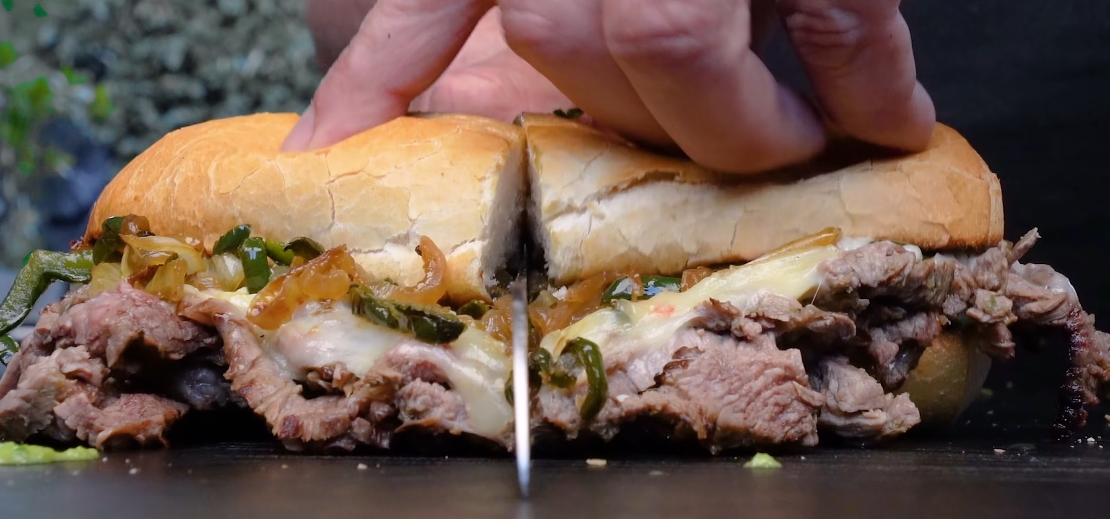 Steak Sub Sandwich Recipe from Sam The Cooking Guy