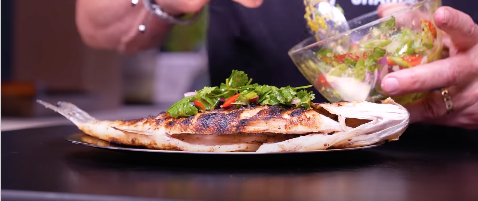 Whole Fish Recipe from Sam The Cooking Guy