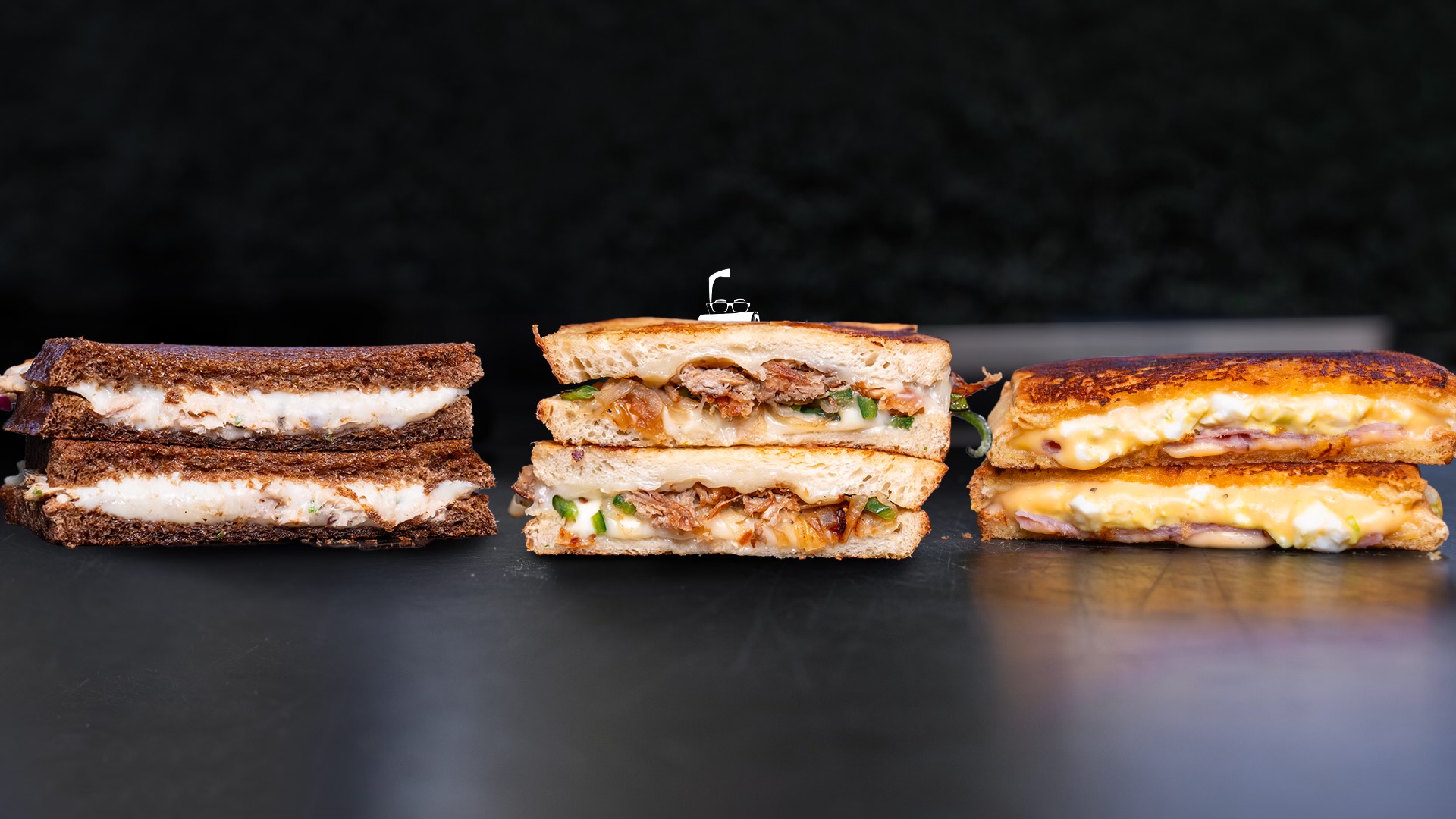 3 Grilled Cheeses Recipe from Sam The Cooking Guy