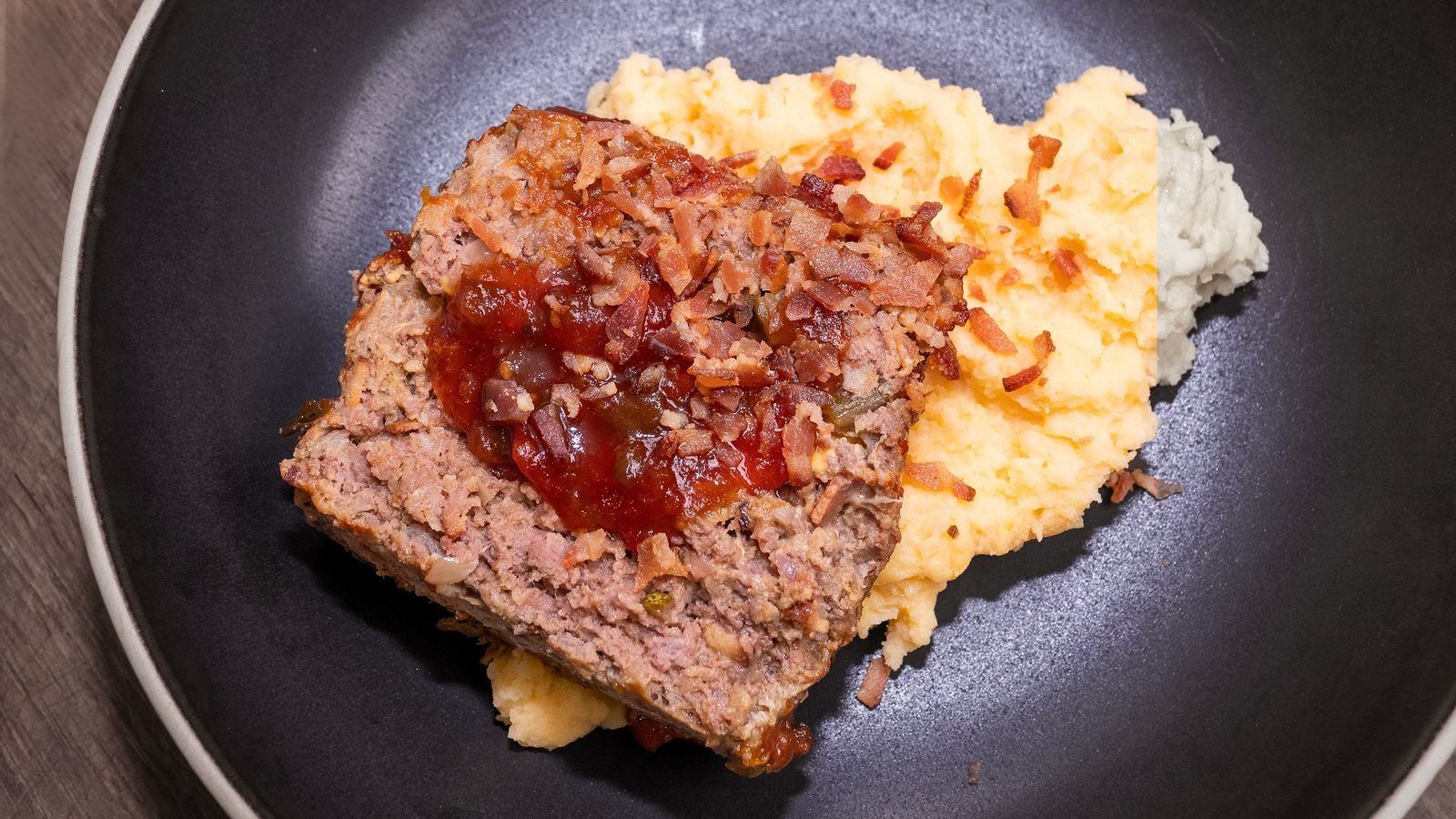 Bacon Cheeseburger Meatloaf Recipe from Sam The Cooking Guy