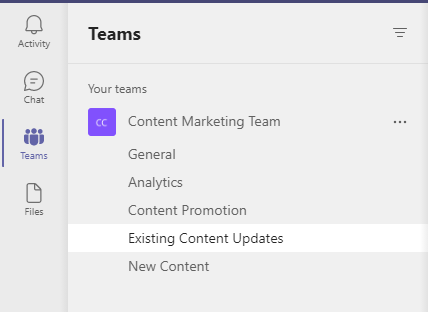 Microsoft Teams Group Chats vs Channels
