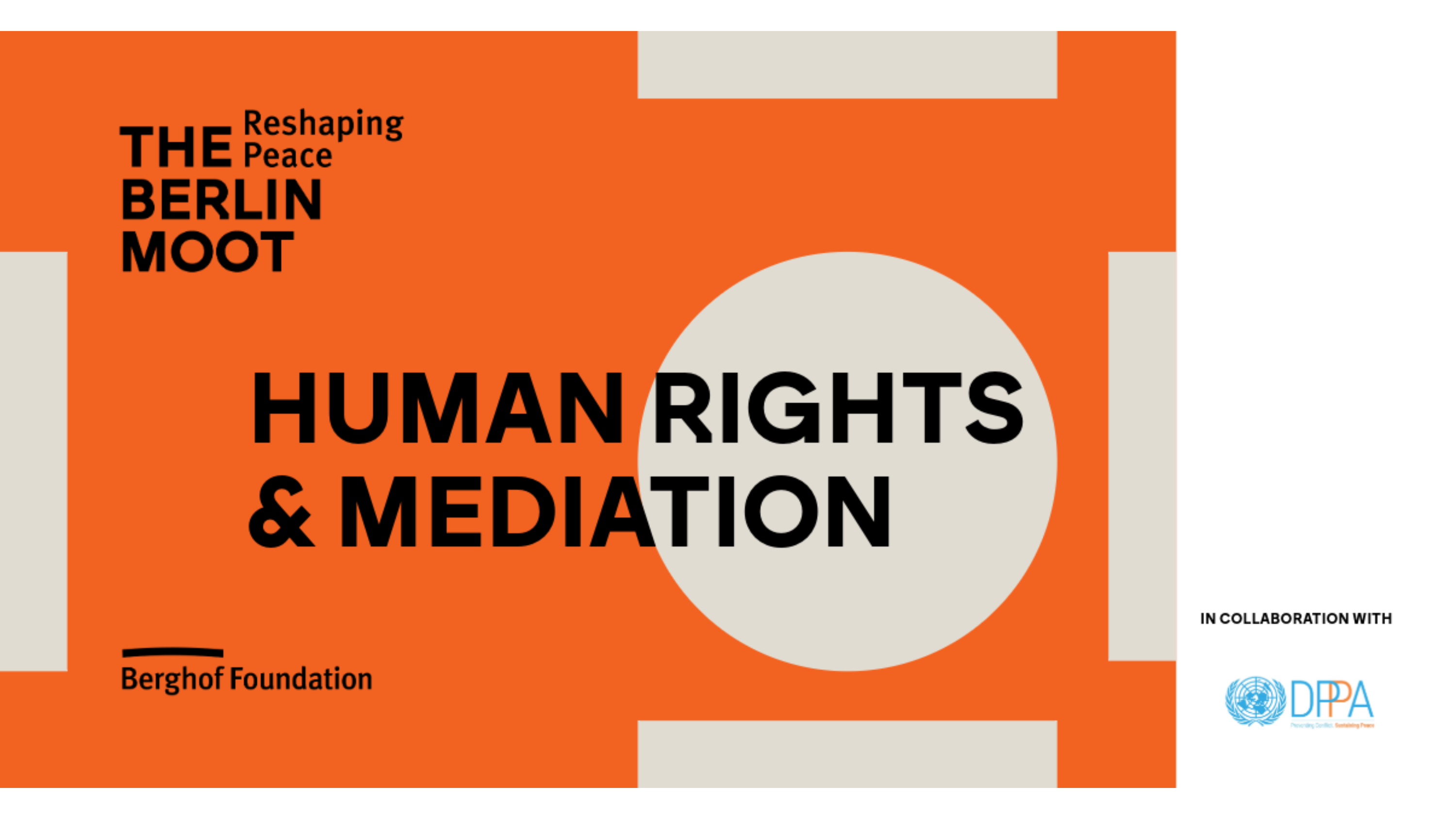The Heart of the Matter: Human Rights in Mediation