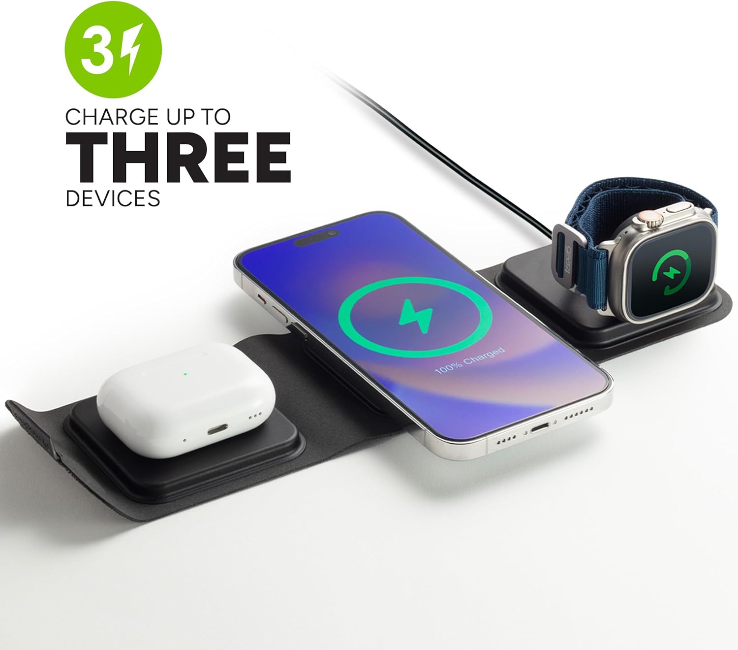 Mophie 3-in-1 Travel Charger - ADHD Stash