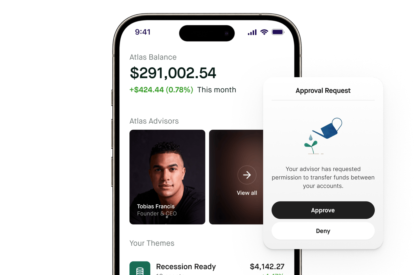 Atlas — Modern wealth management.