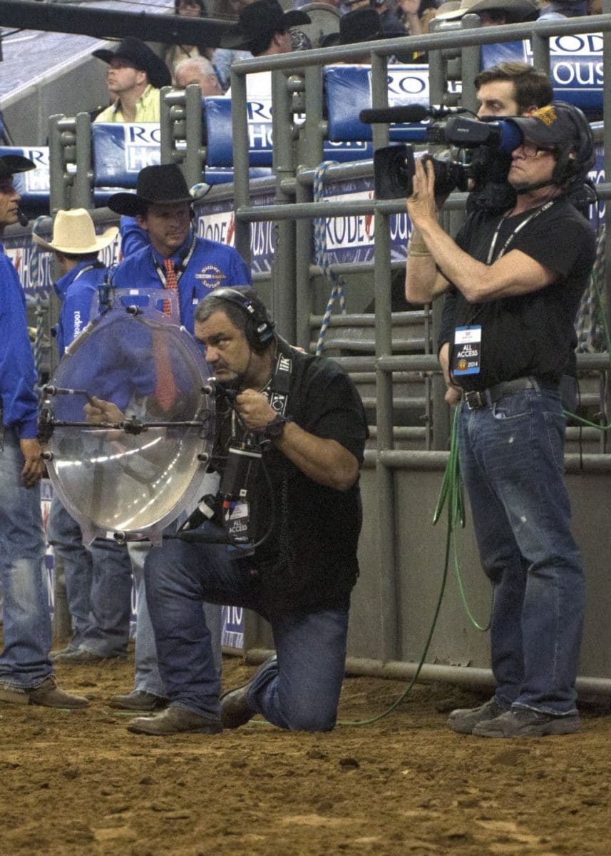 KLOVER MiK Parabolic Microphone Goes To The Rodeo | Blog | Klover Products