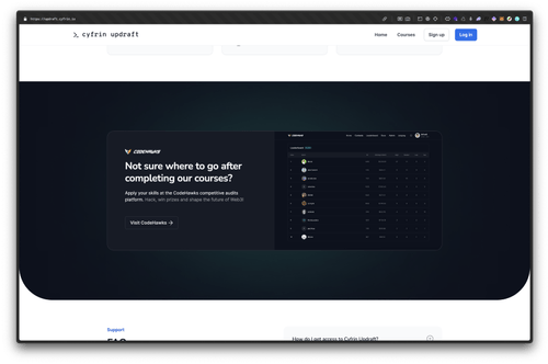 Smart Contract Security and Education - Cyfrin