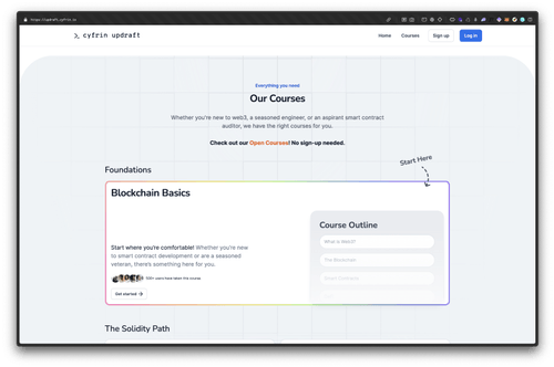Smart Contract Security and Education - Cyfrin