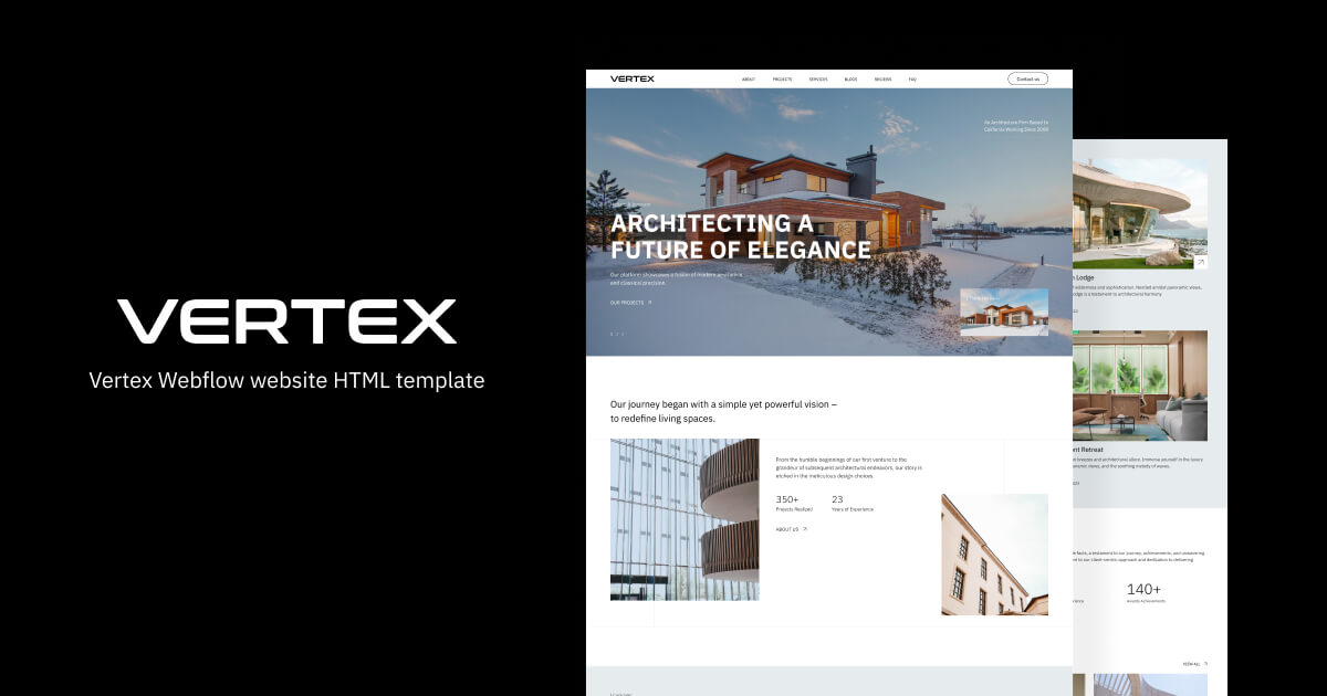 Style Guide - Vertex Webflow HTML website template