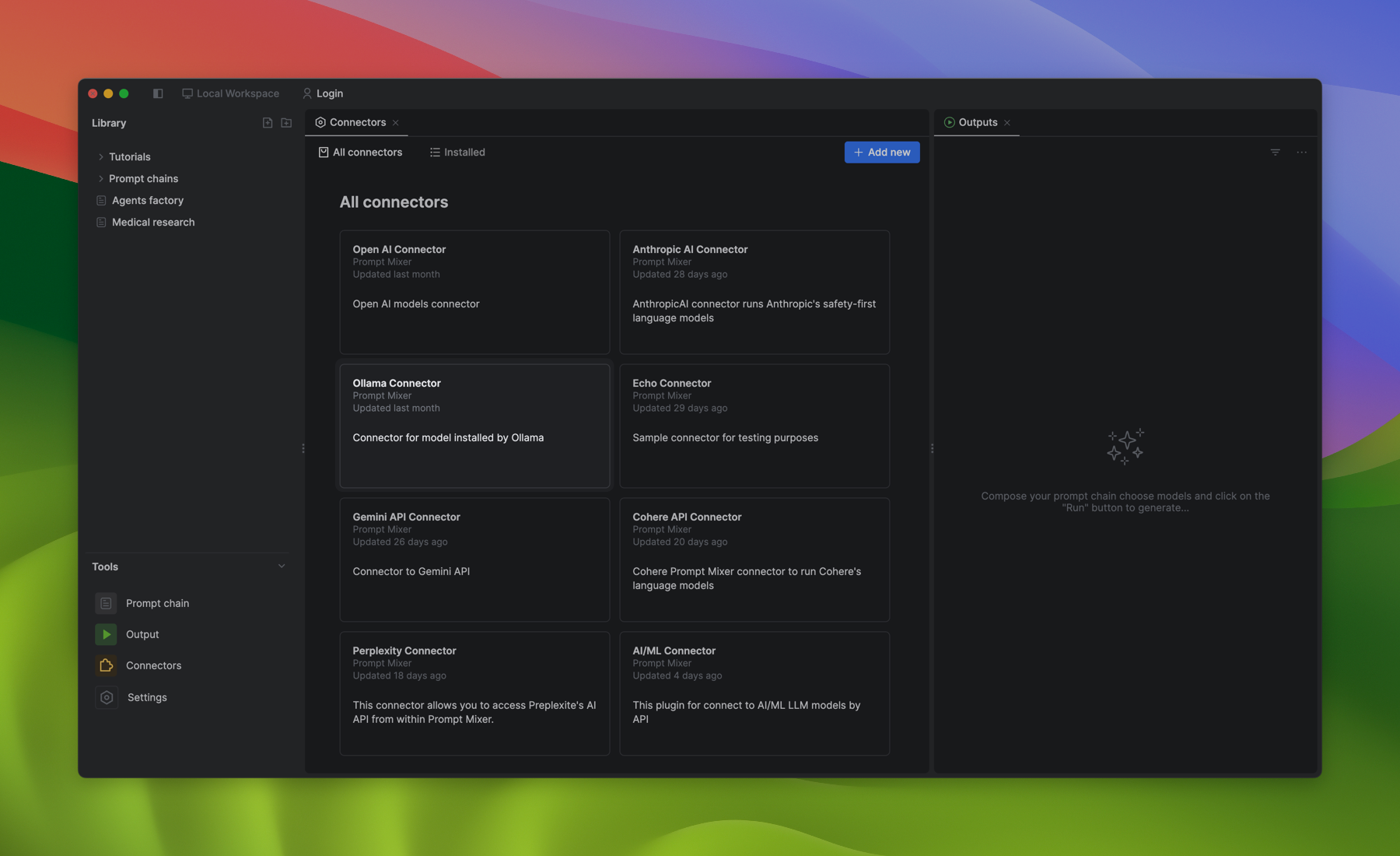 Using Local AI Models with Ollama and Prompt Mixer