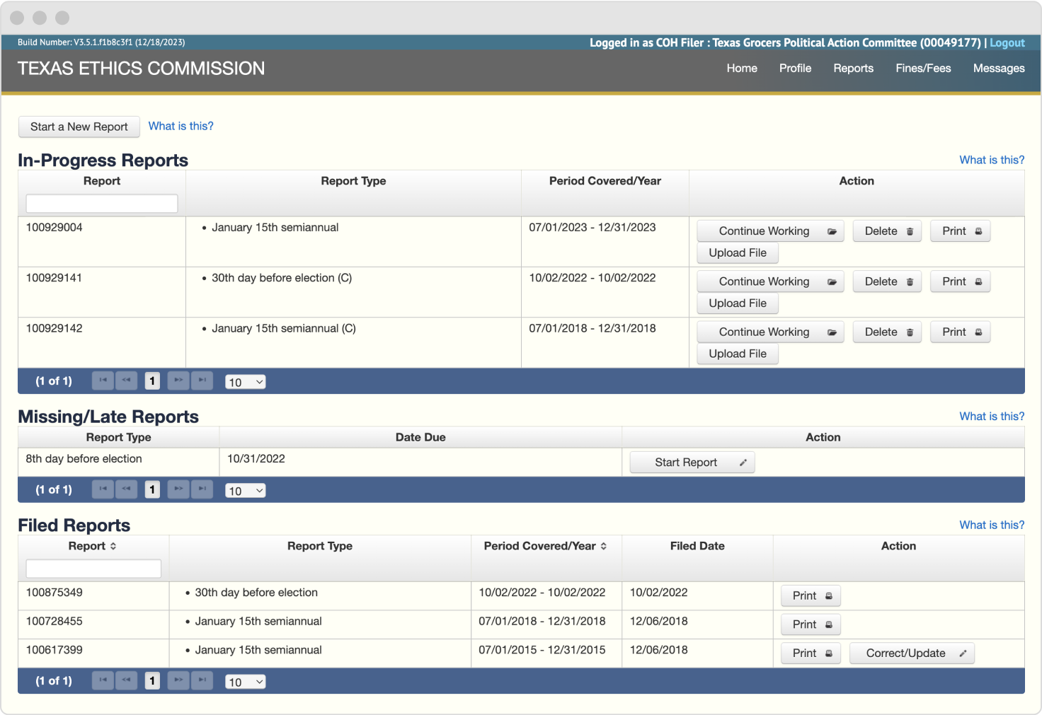 A Modern Campaign Finance Solution for Texas - Ethics eFile