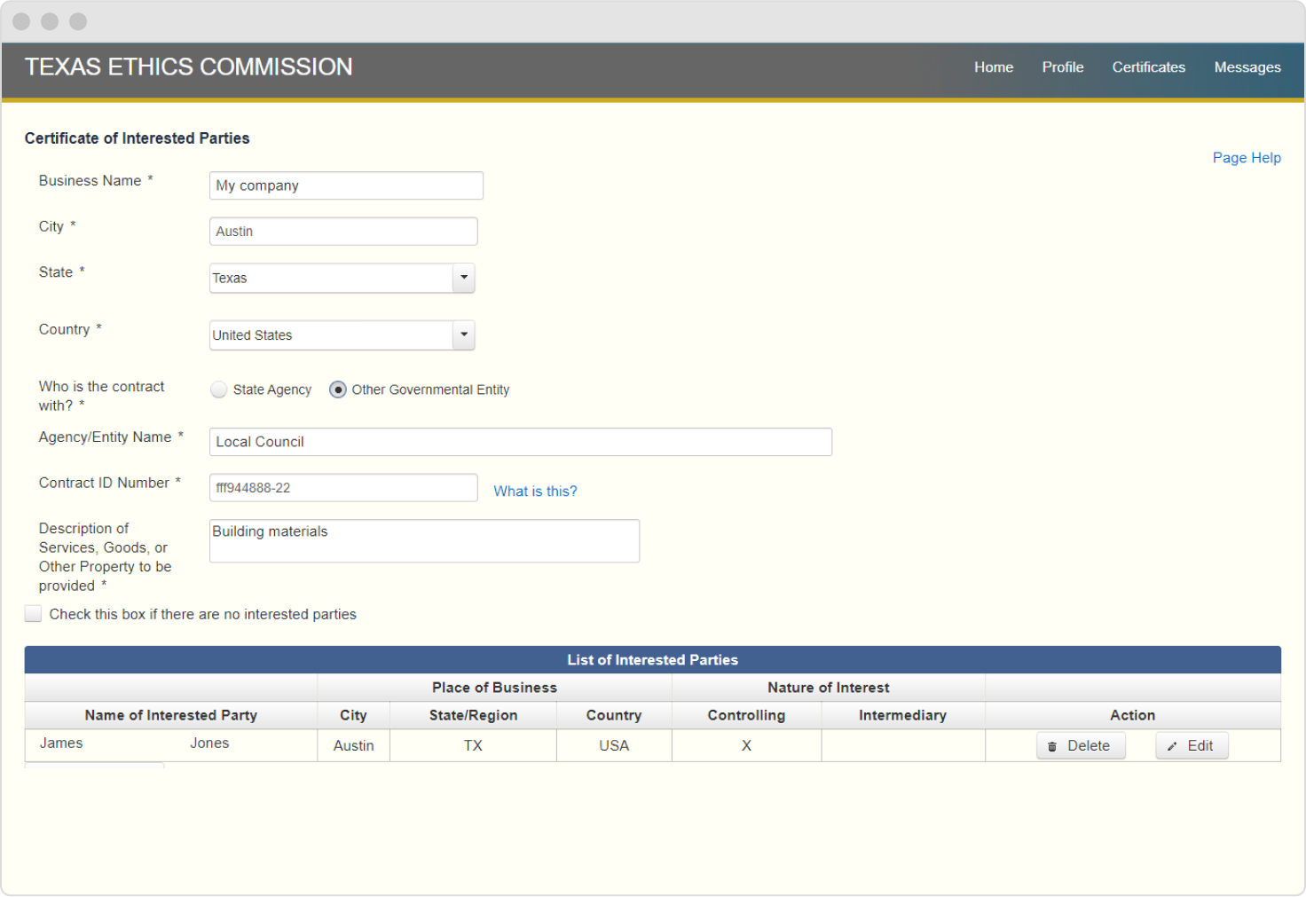 A Modern Campaign Finance Solution for Texas - Ethics eFile