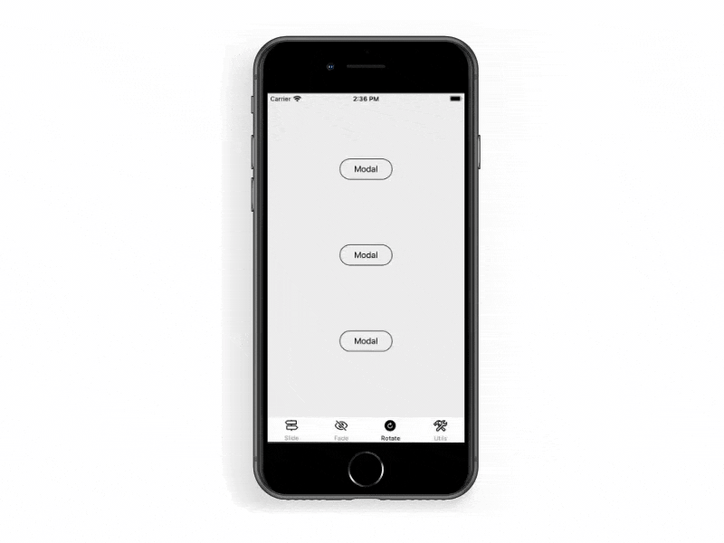 React Native Modals