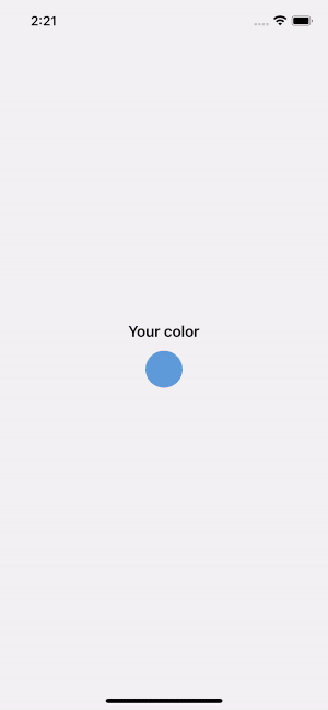Custom color picker animation with React Native Reanimated v2