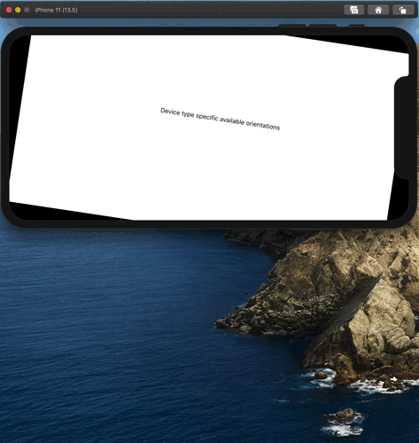 React Native - device type dependent orientation