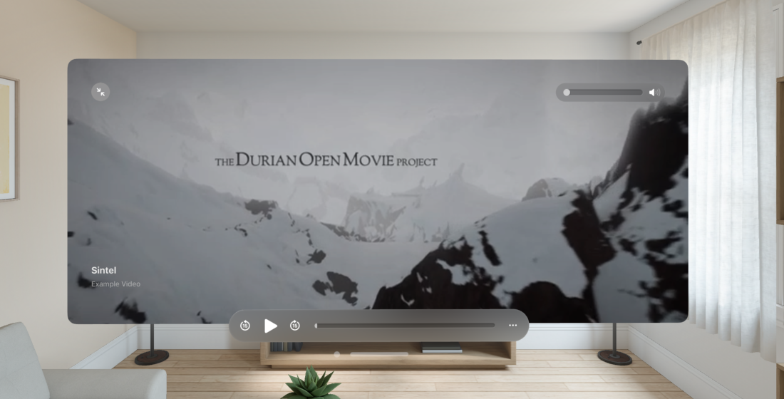 React Native Video on VisionOS