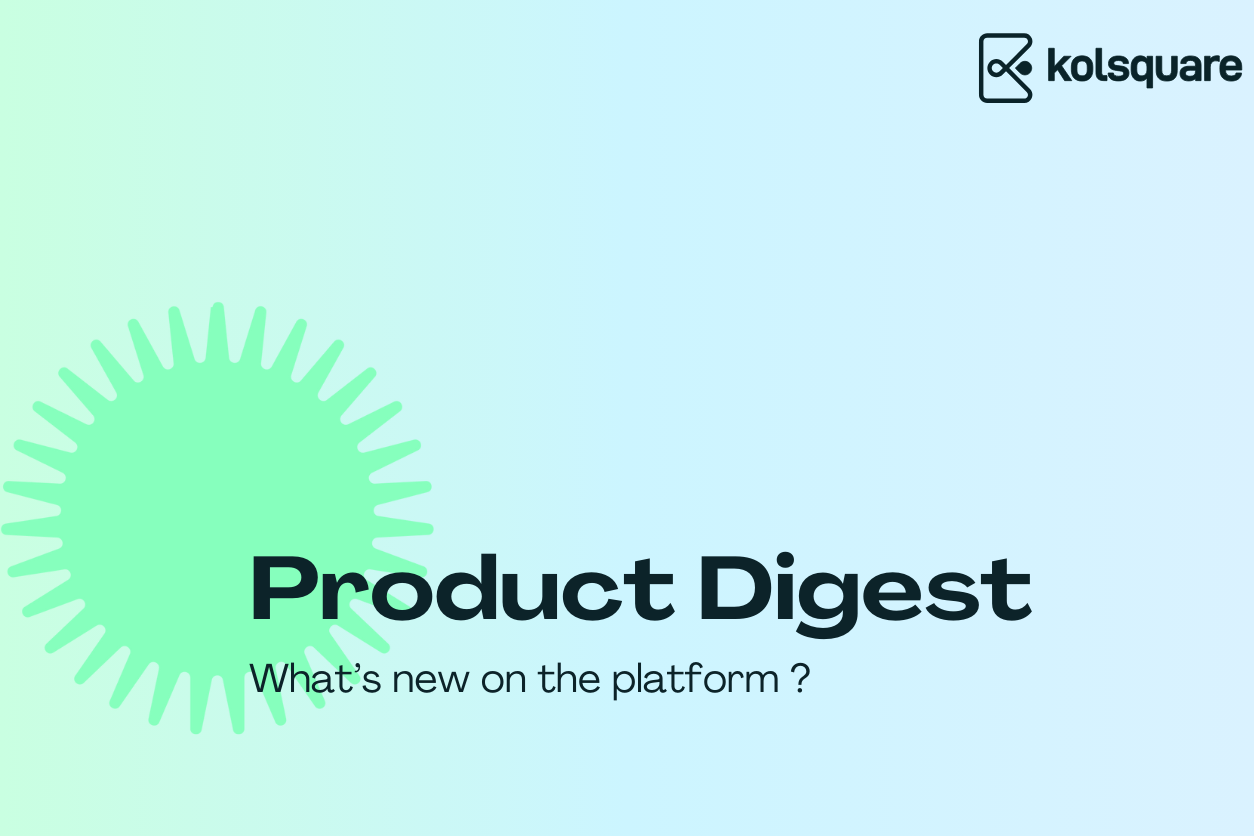 Kolsquare's latest features - March 2024