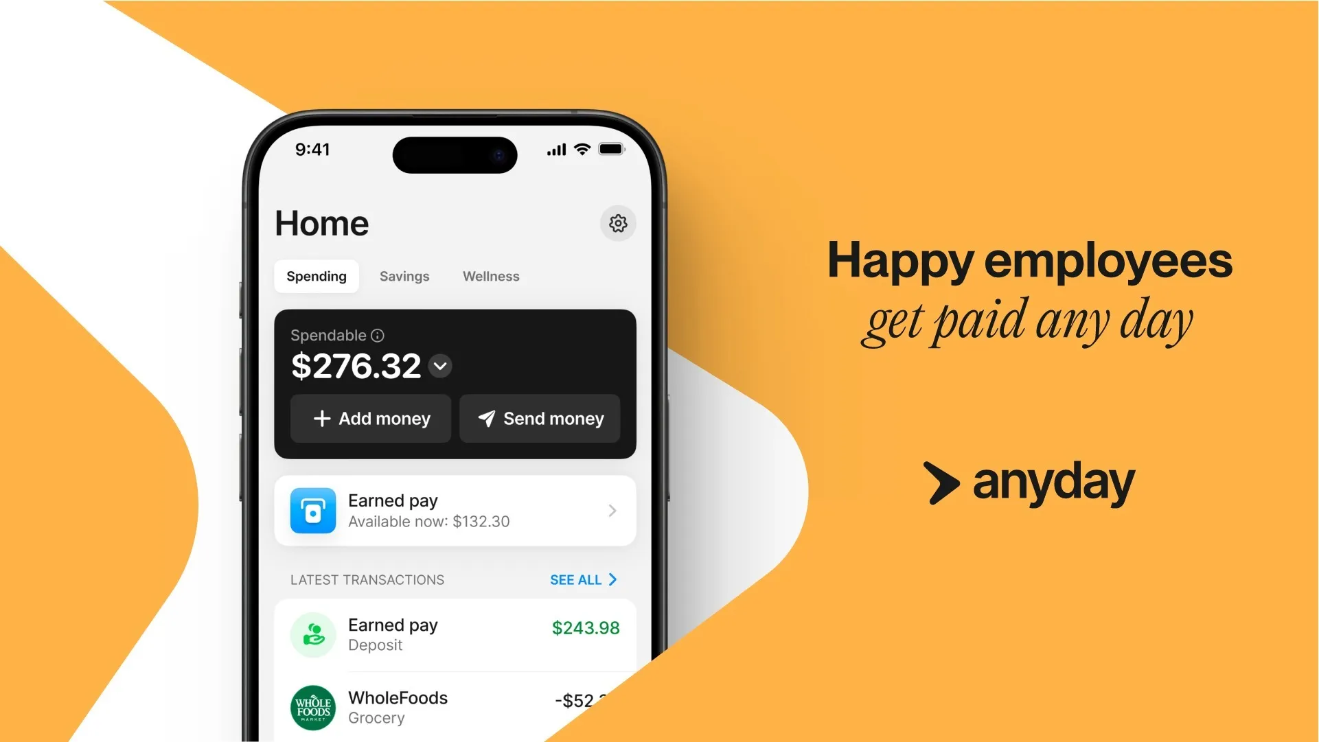 AnyDay Home | Automated, On-Demand Payments for Employees