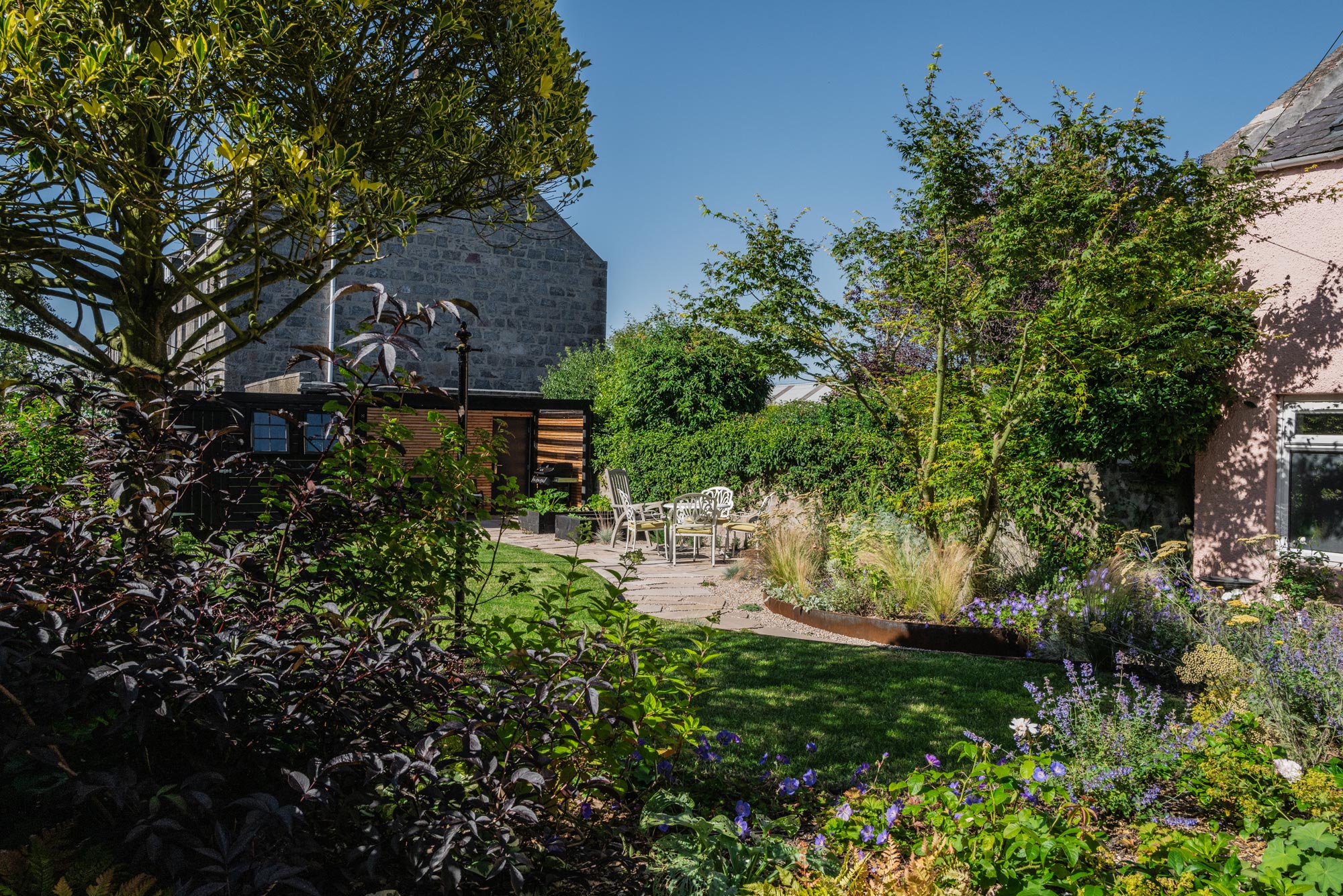 Terra Foras garden design Aberdeenshire