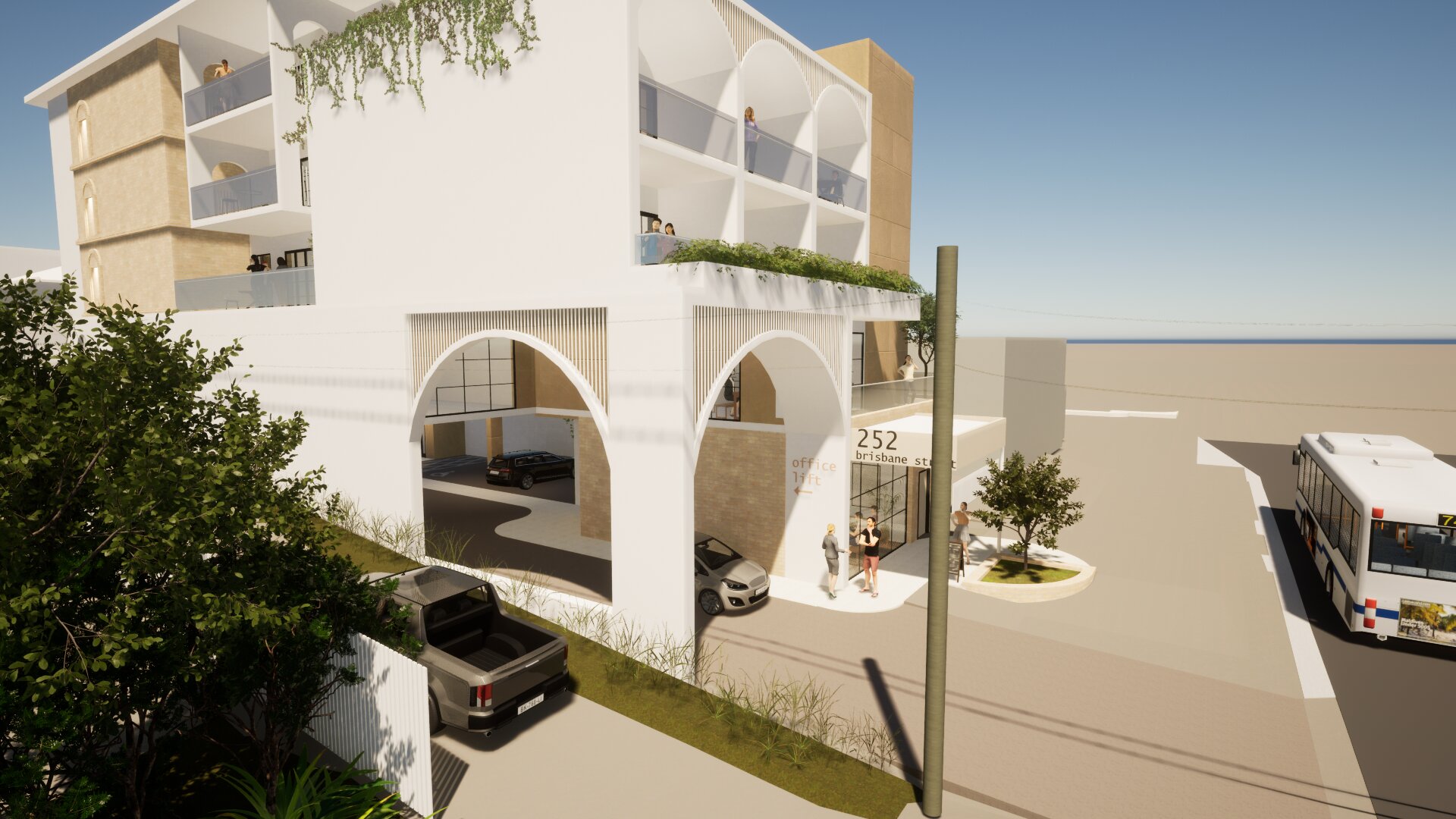 Brisbane Street Mixed Use Development | Ink Duck Architects
