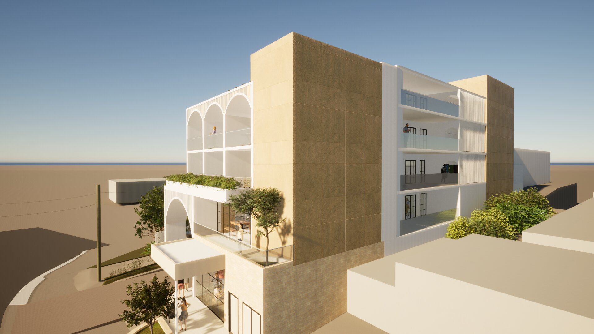 Brisbane Street Mixed Use Development | Ink Duck Architects