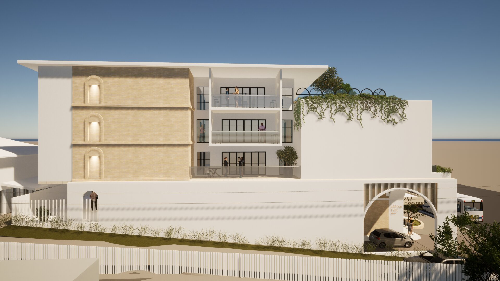 Brisbane Street Mixed Use Development | Ink Duck Architects