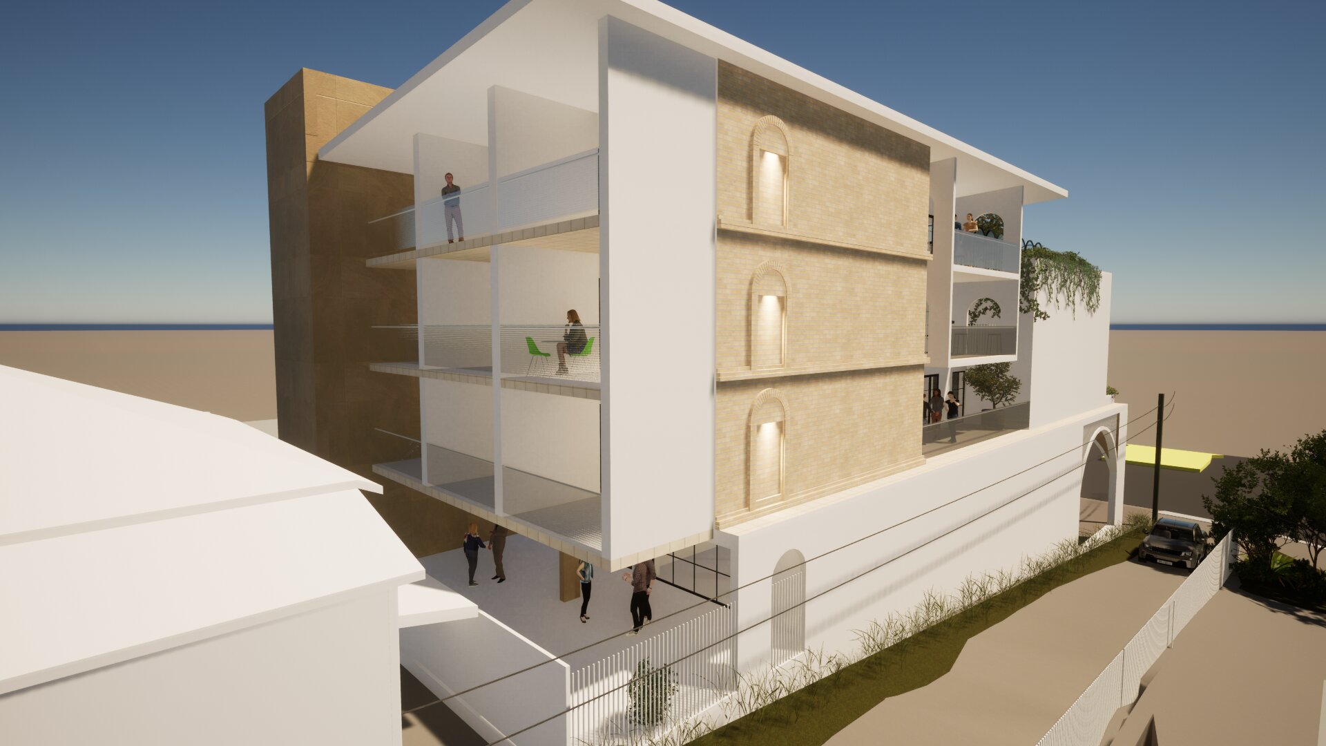 Brisbane Street Mixed Use Development | Ink Duck Architects
