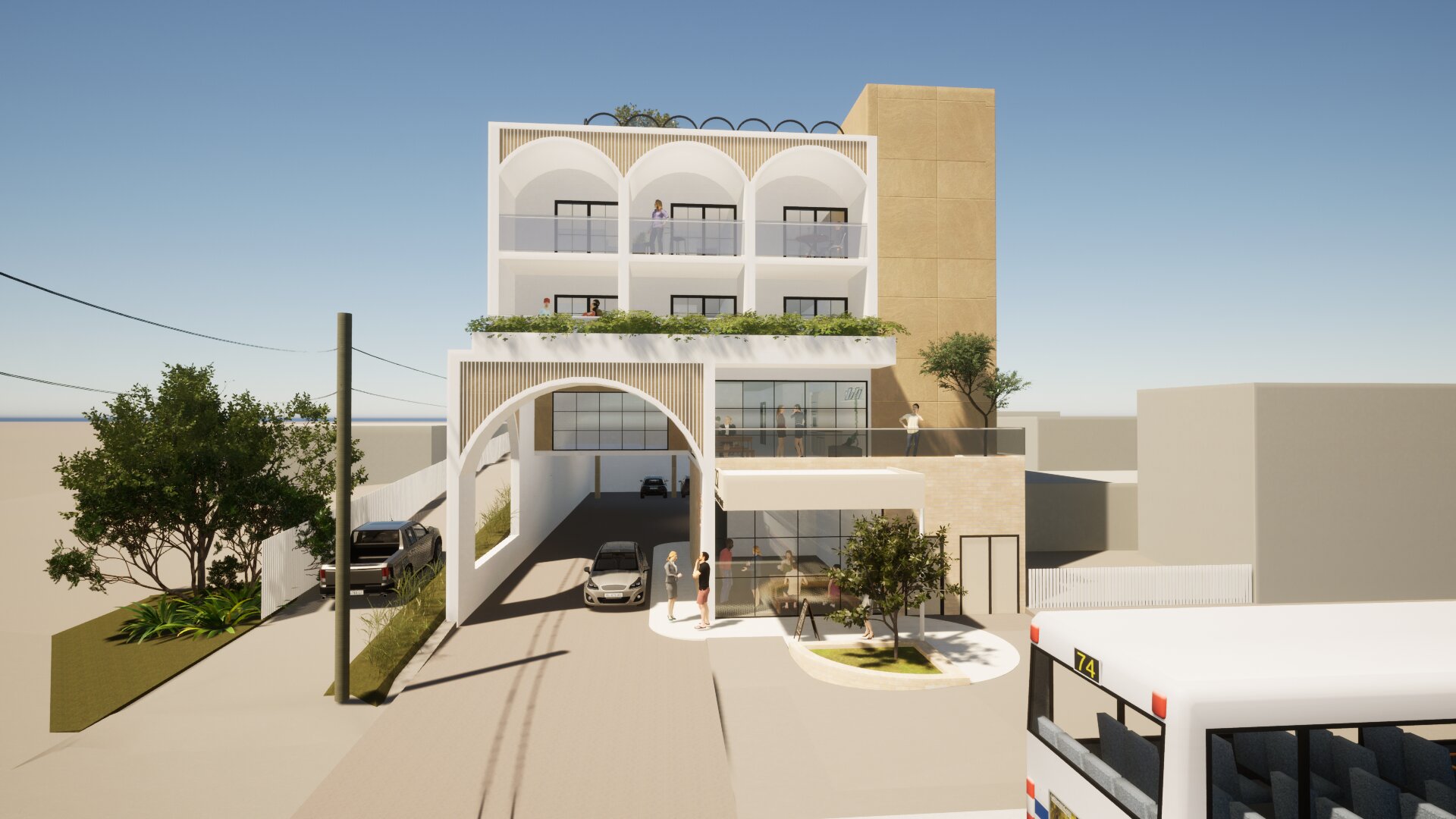 Brisbane Street Mixed Use Development | Ink Duck Architects