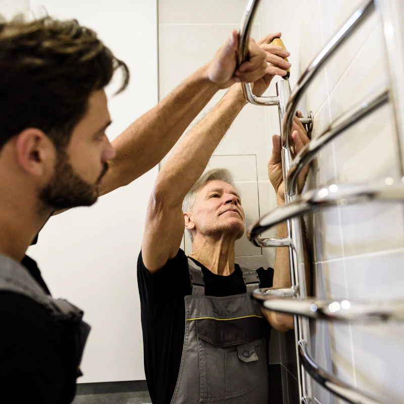 Heated Towel Rail Installation Inner West Sydney | Westcork Electrical