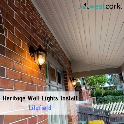 Heritage Wall Light Install - Inner West Sydney | Westcork Electrical ...