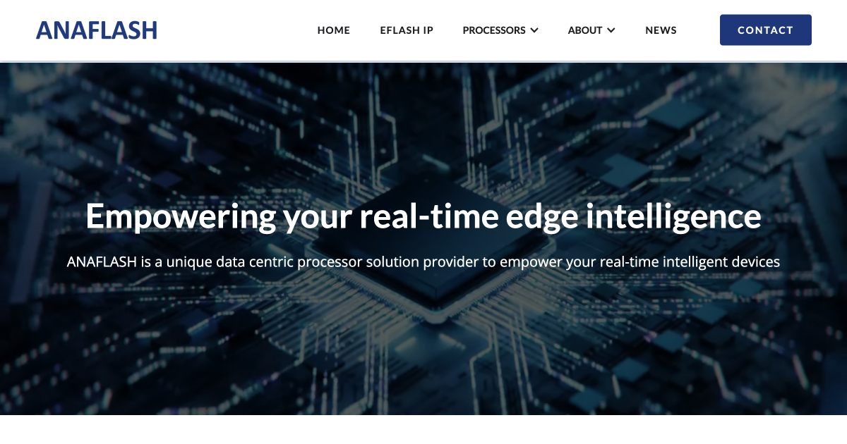 ANAFLASH | Emerging your real-time edge intelligence
