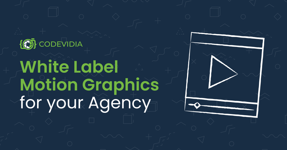 CodeVidia: White Label Motion Graphic Design Services