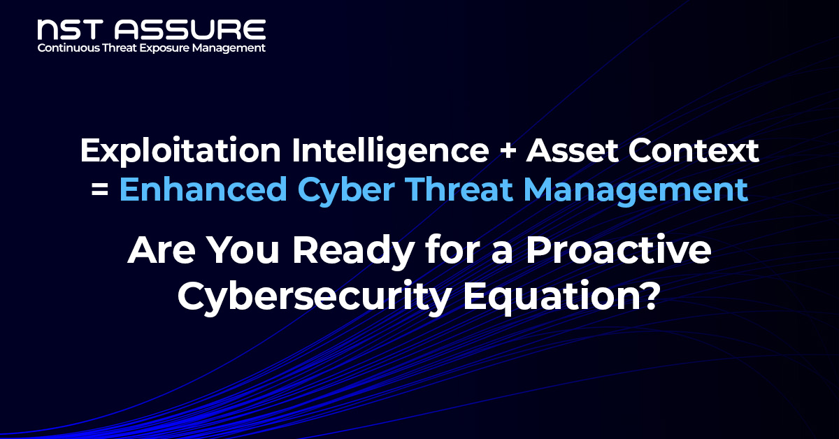 NST Cyber - Blogs - Exploitation Intelligence + Asset Context ...
