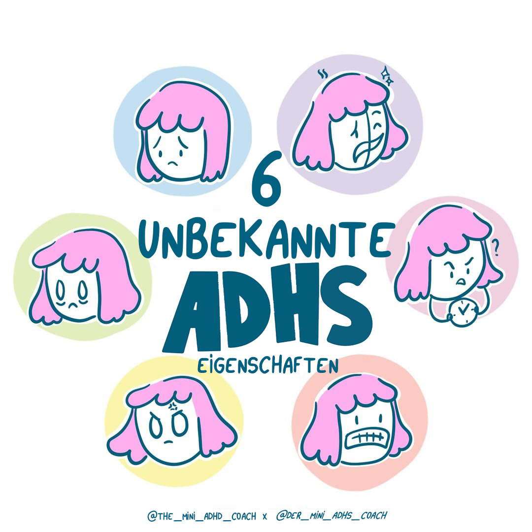 Verborgene ADHS-Merkmale entdecken: Über die gängigen Symptome hinaus