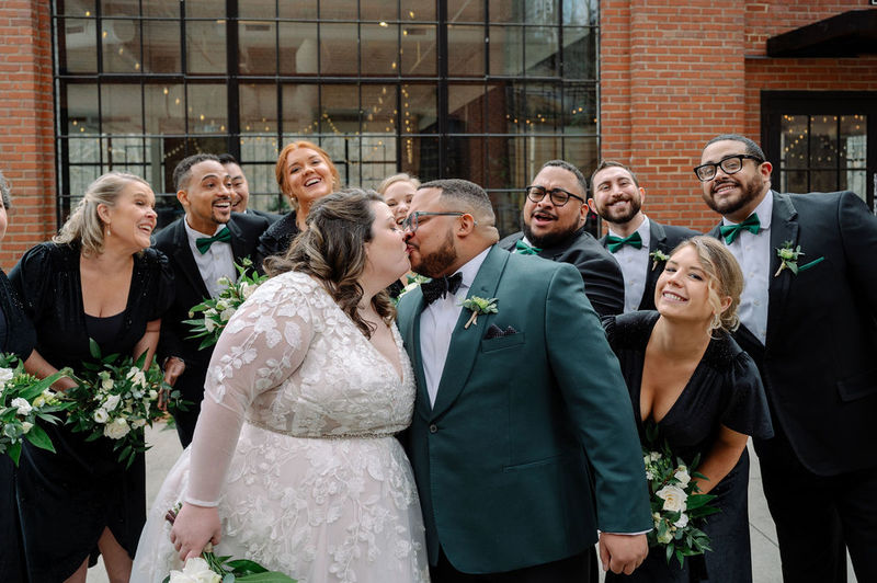 Catherine & Khalil's Charlottesville Wedding at The Wool Factory