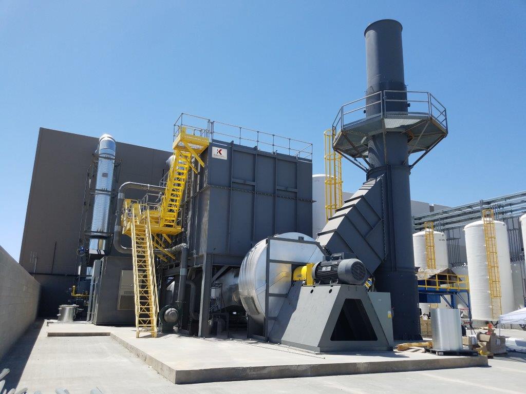 Industrial Processes using Regenerative Thermal Oxidizers | Kono Kogs