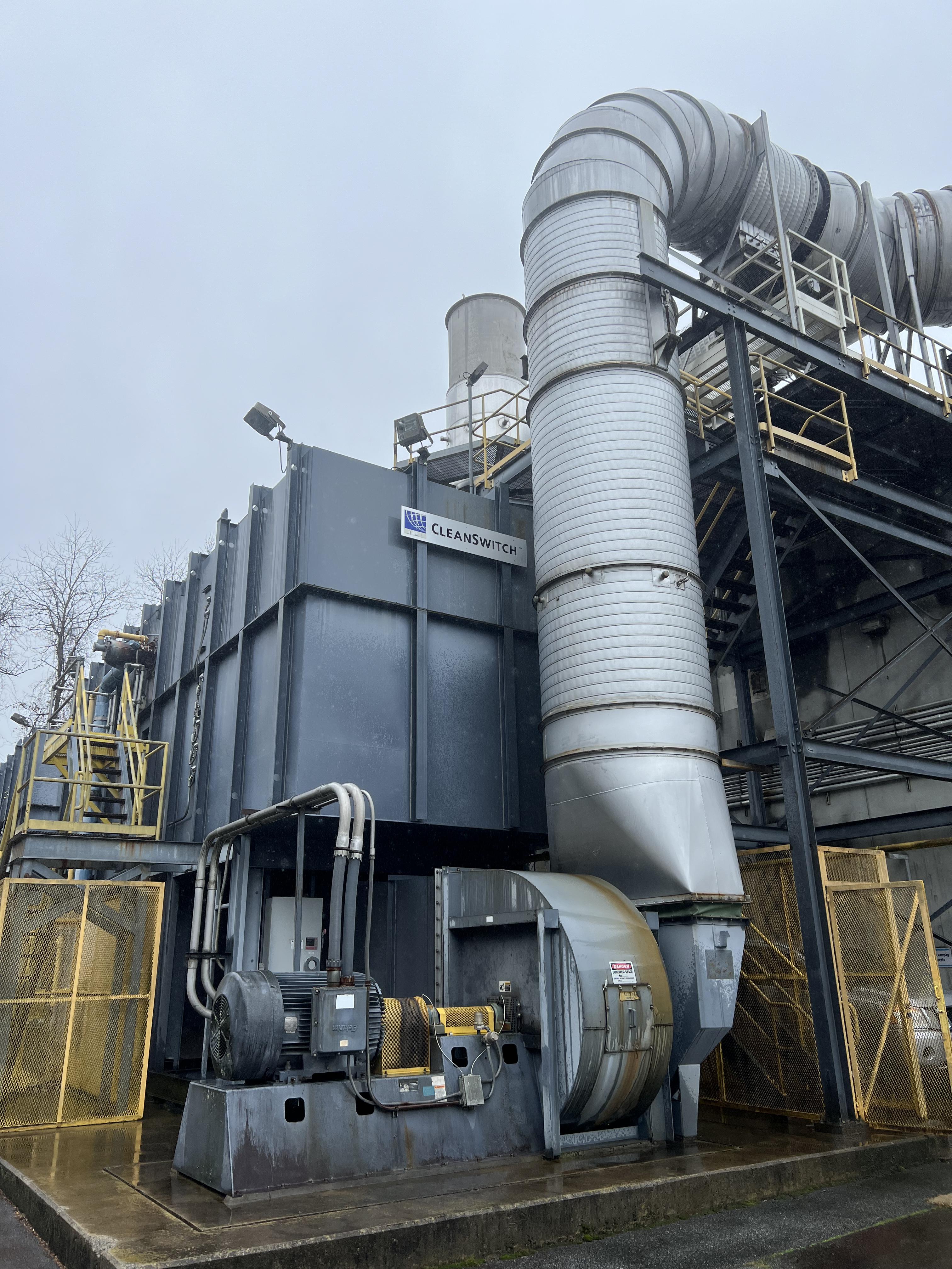 Durr MEGTEC Clean Switch 60,000 Used Regenerative thermal oxidizer ...