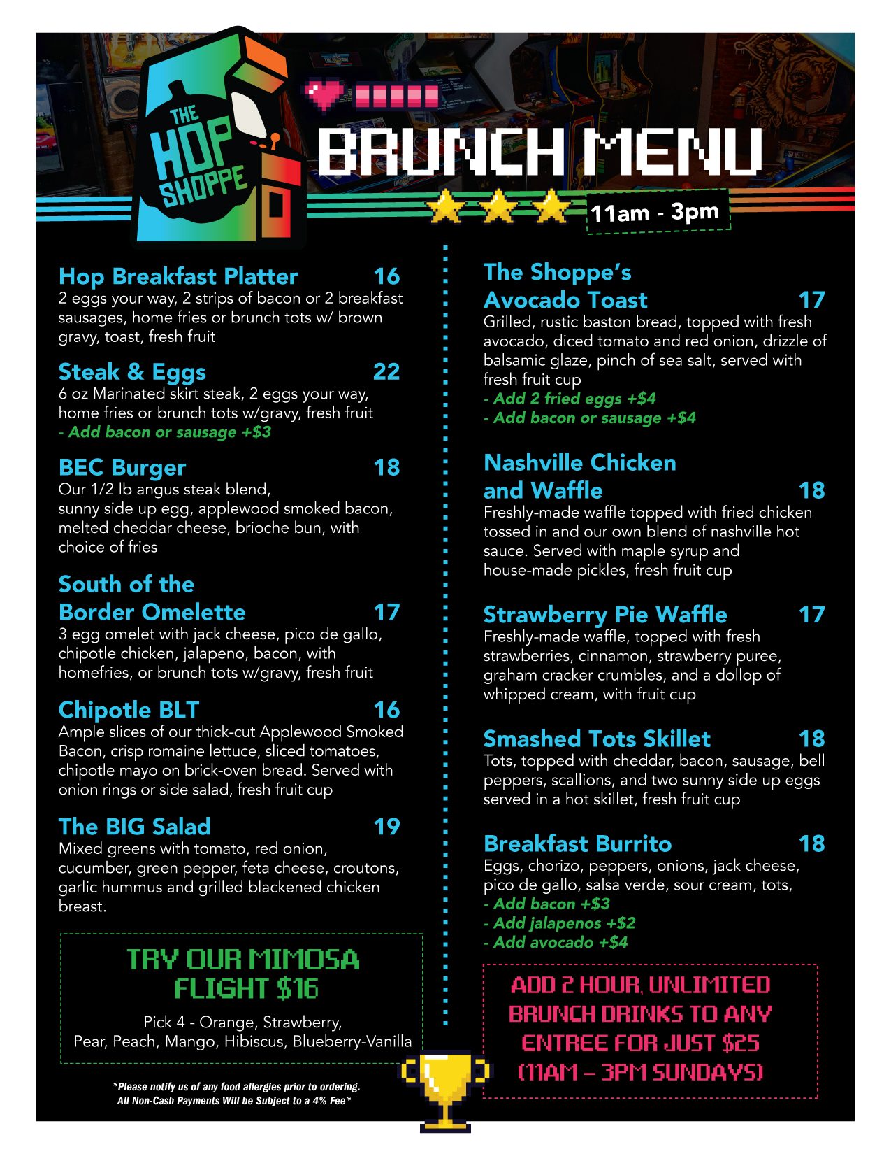 Menus