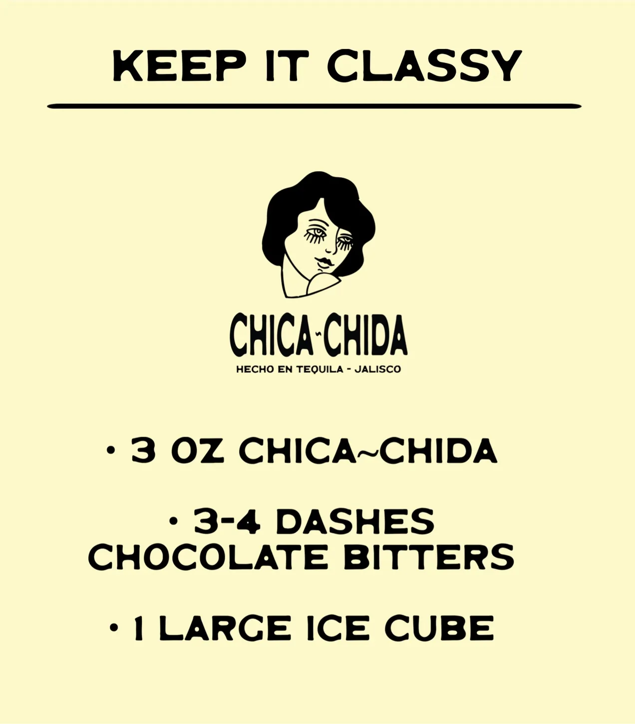 Chica Chida - Peanut Butter Agave Spirit