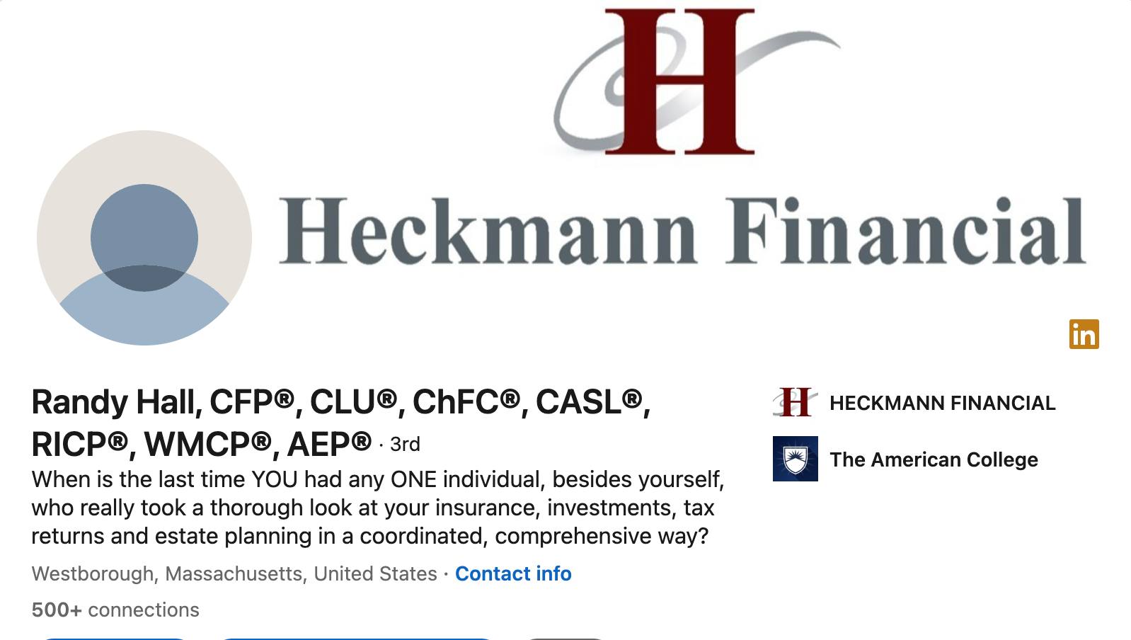 LinkedIn Headlines for Financial Advisors with 35 Examples